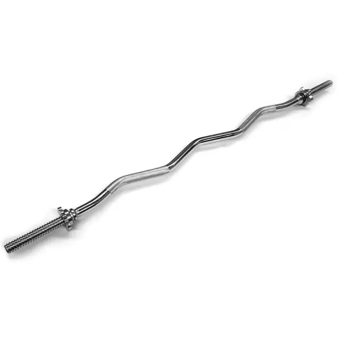 Lifespan Fitness Chrome-plated Standard Curl Bar — Fitness At Home