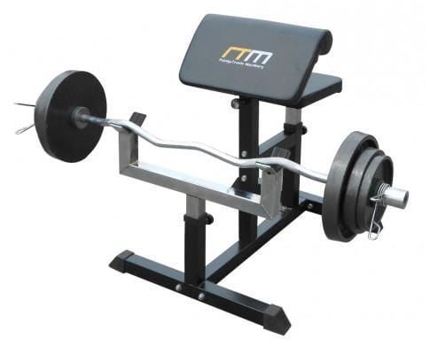 Seated Preacher Curl Bench